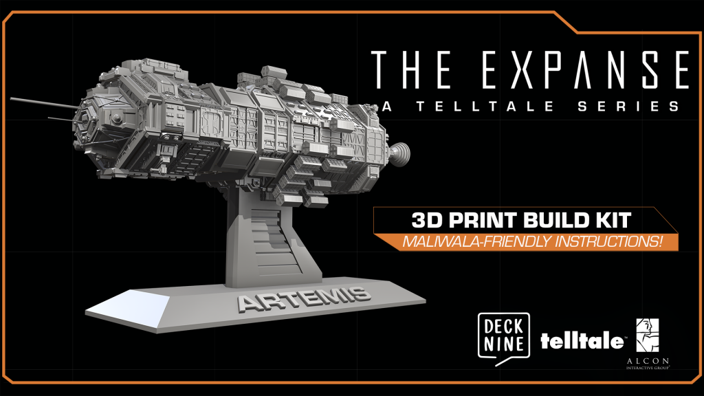 FREE: 3D print your own model of the Artemis! – Telltale Games